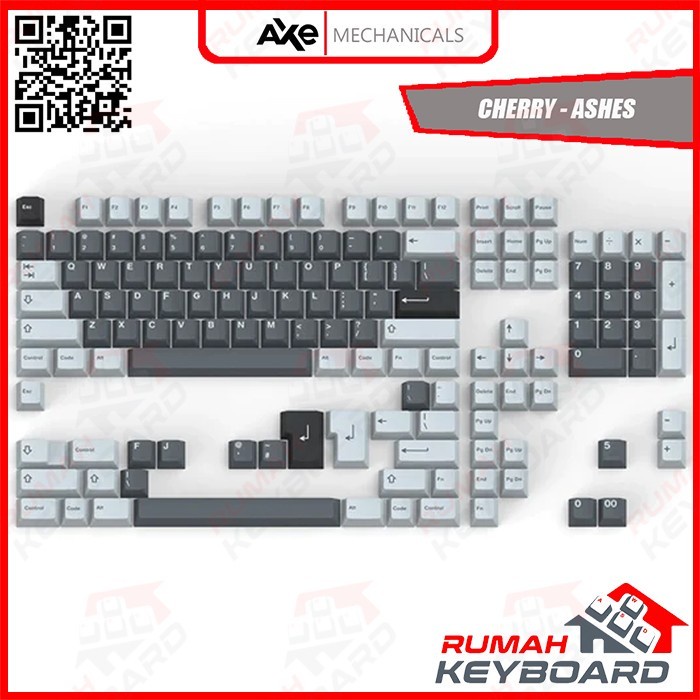 Jual KEYCAP - KEYCAPS - CHERRY - GMK ASHES - PBT - DYE SUB | Shopee ...