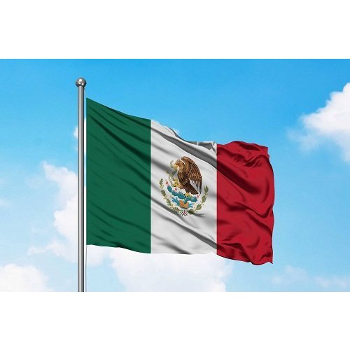 Jual Bendera negara Mexico, Meksiko Berkualitas berbagai ukuran ...