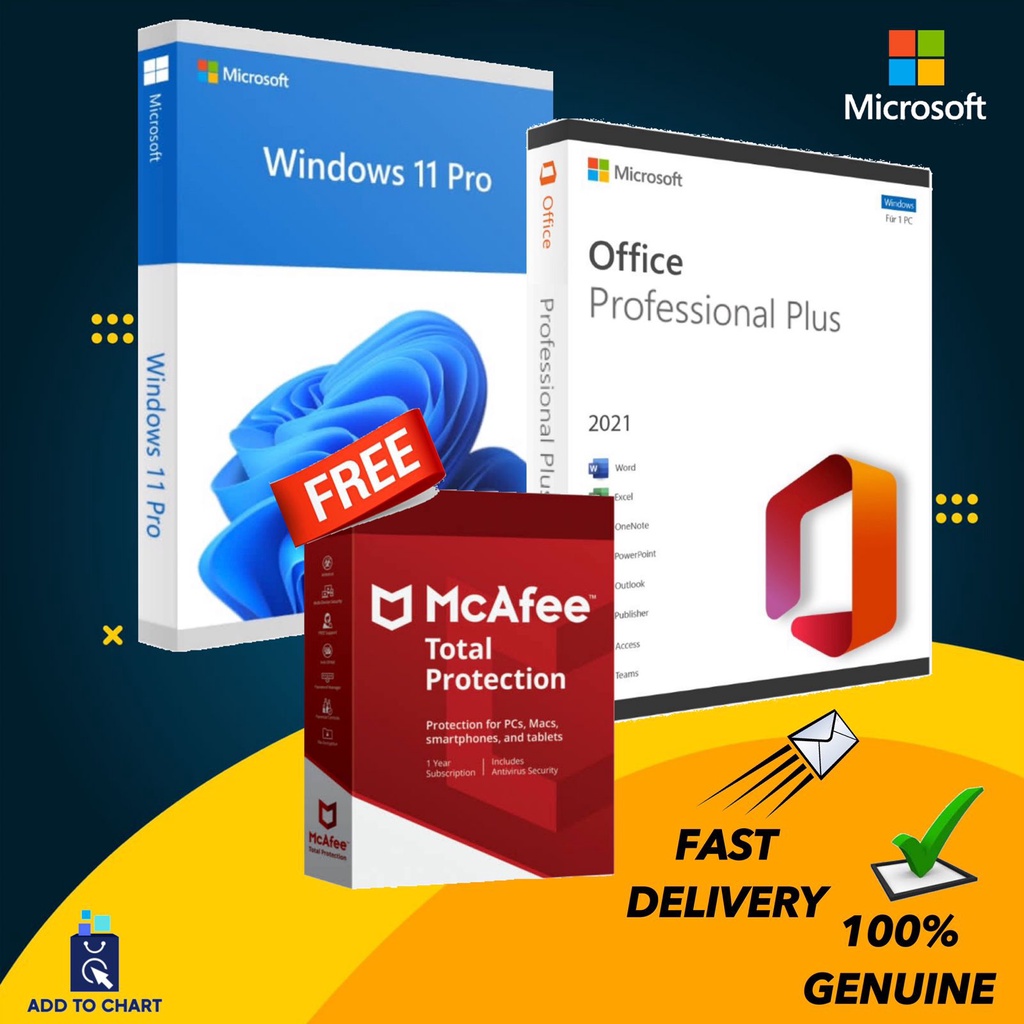 Jual Genuine Ms Windows 11 / 10 / 7 FPP / Professional / Home ...