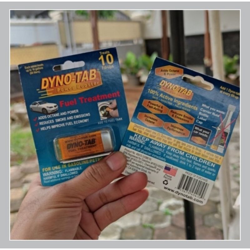 Jual Dyno Tab Power Booster Fuel Treatment Efektifitas Performa Mesin ...