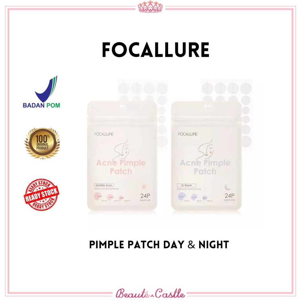 Jual FOCALLURE ACNE PIMPLE PATCH DAY & NIGHT - PIMPLE PATCH FOCALLURE ...