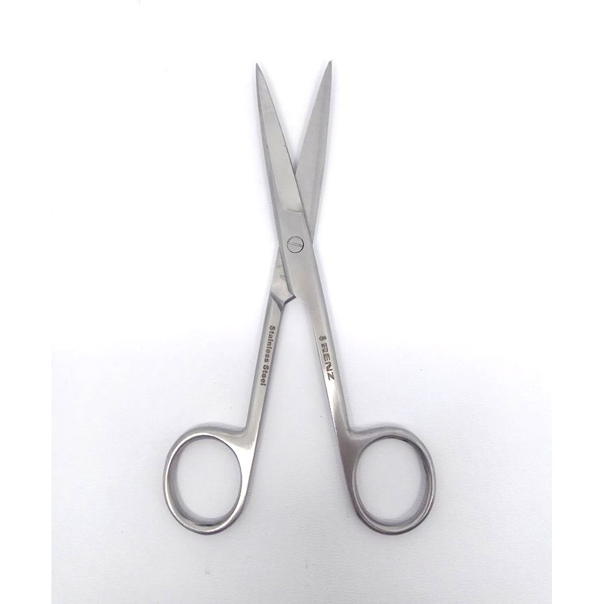 Jual Gunting Operasi Tajam Tajam Lurus 14cm. Operating Scissors Straight S/S Str 14 cm. GT TATA ...