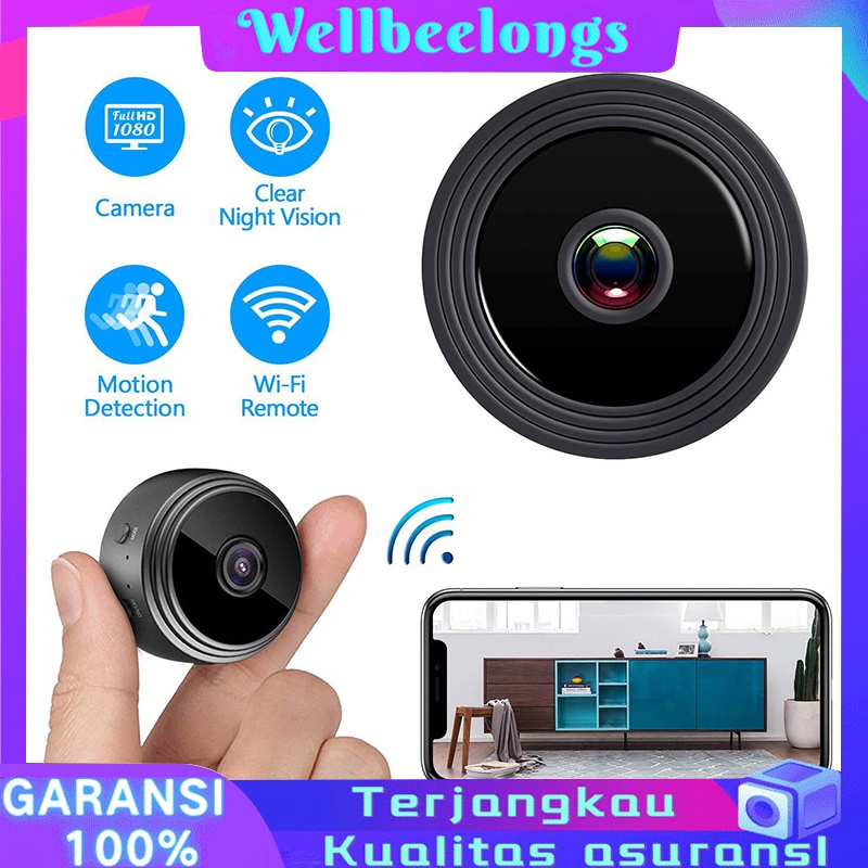 Jual Mini WiFi IP Camera CCTV 1080P - A9 Kamera CCTV Wifi Kamera ...