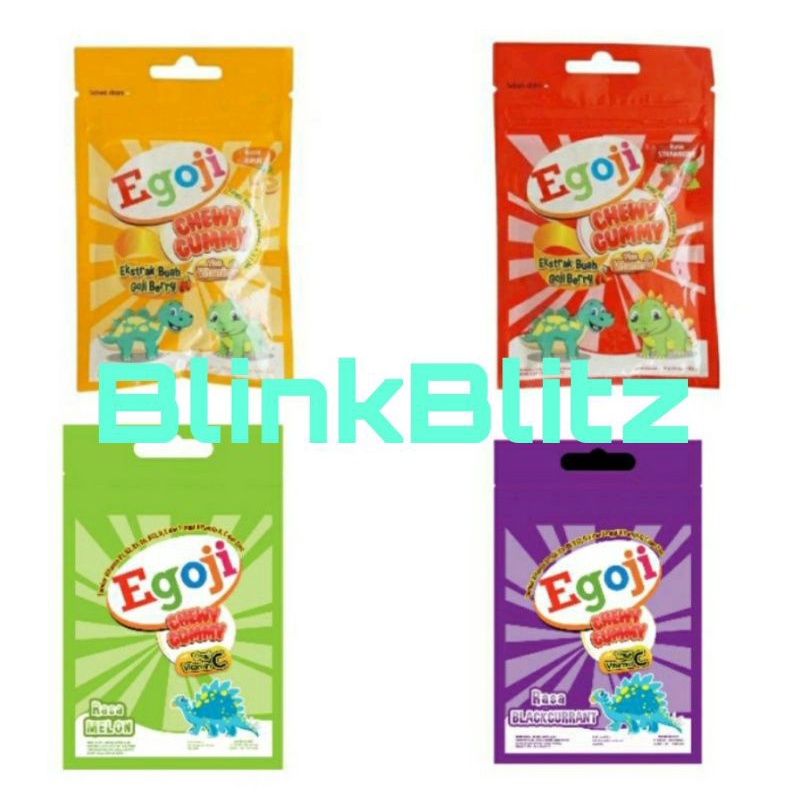 Jual SACHET Egoji Chewy Gummy Vitamin C Anak 20 gr All Varian ...