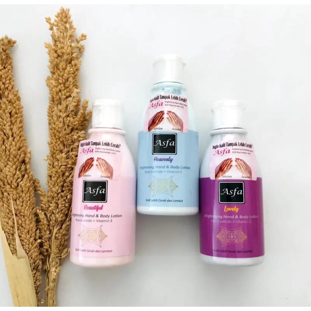 Jual ASFA Brightening Body Lotion with Niacinamide dan Vitamin E 130ml ...