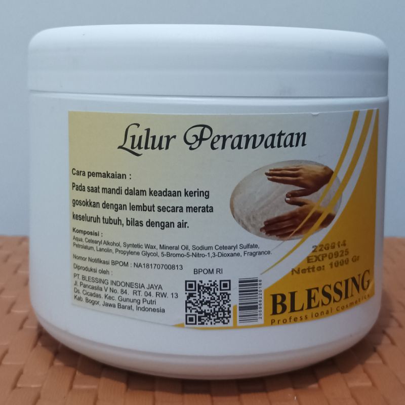 Jual Lulur Body Scrub Blessing 1000 gr / 1 KG | Shopee Indonesia