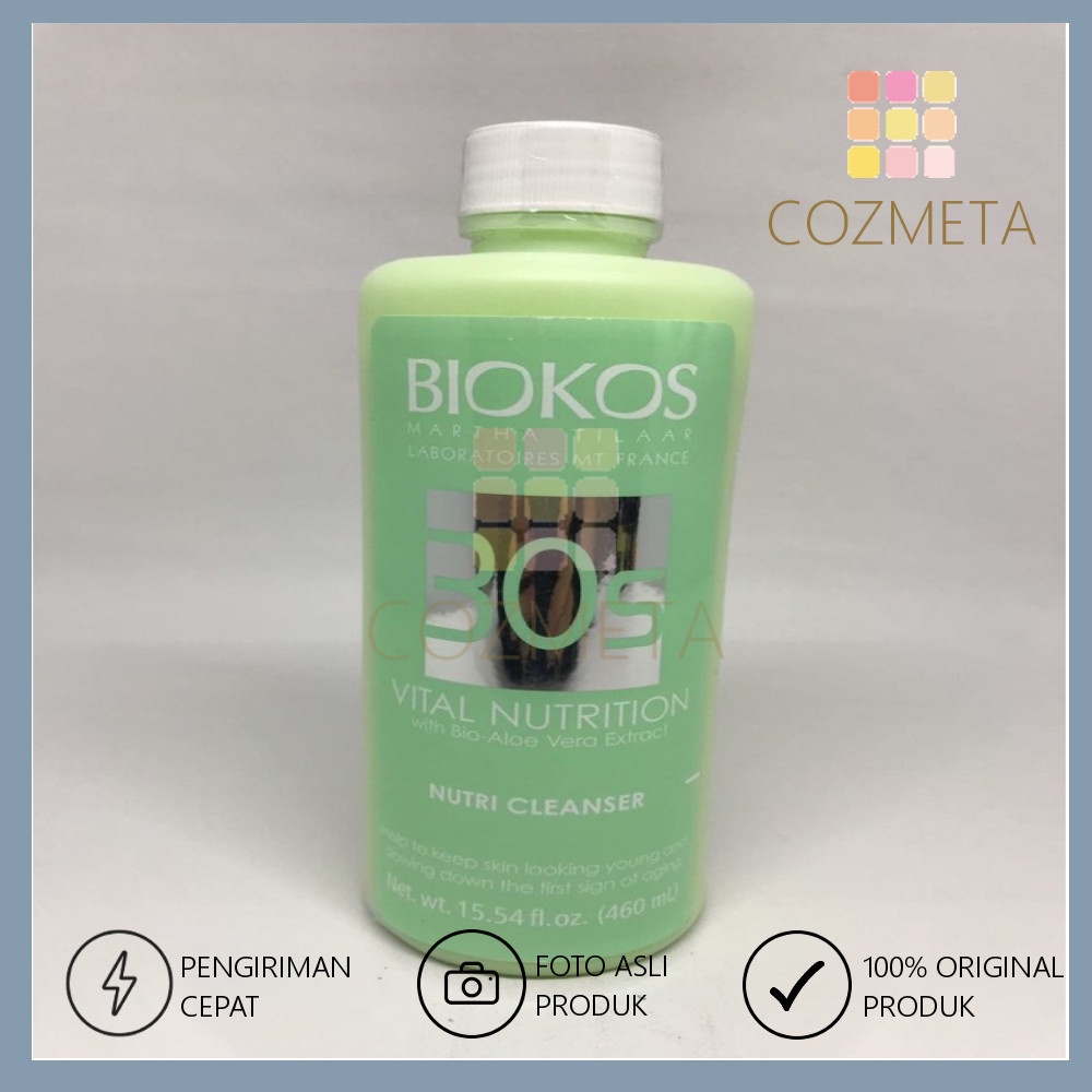 Jual Biokos Salon Pack Vital Nutrition Nutri Cleanser 460ml | Shopee ...