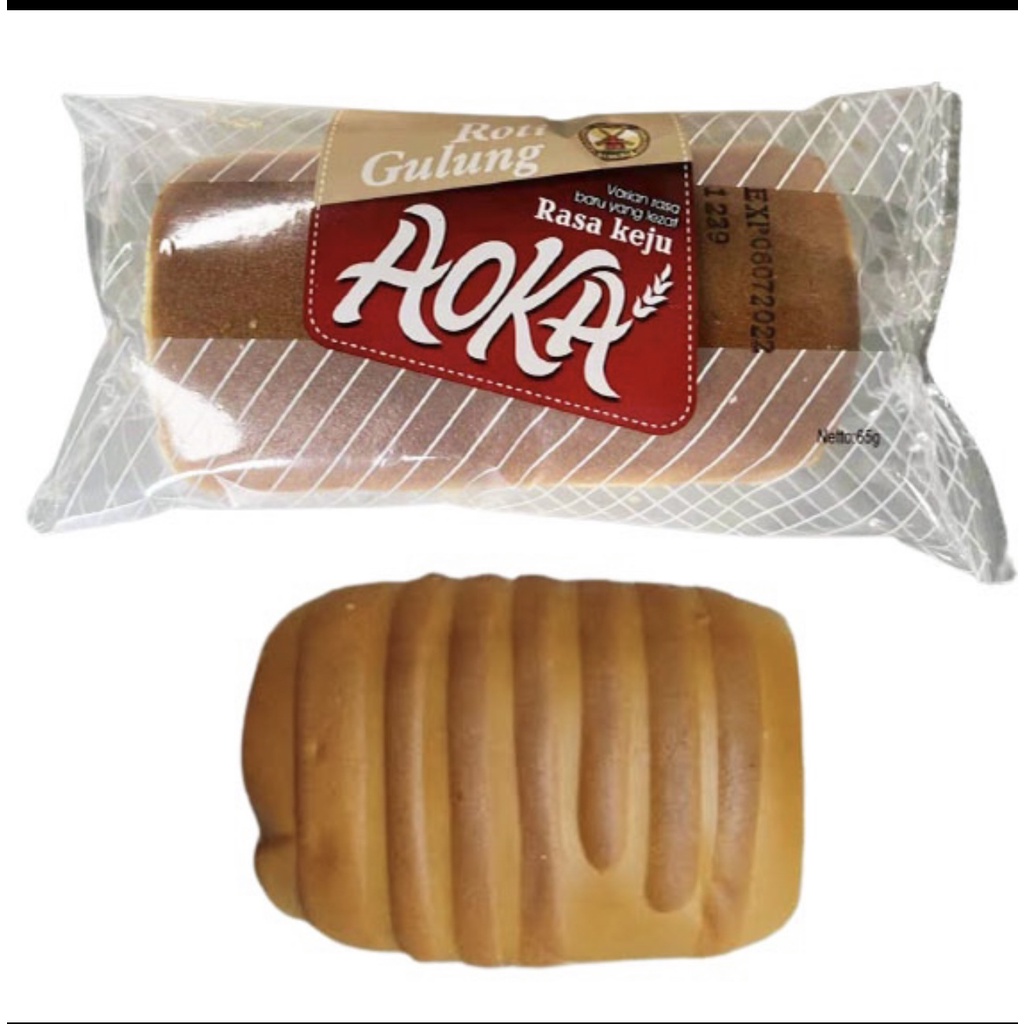 Jual roti panggang aoka enak, roti viral oaka gulung | Shopee Indonesia