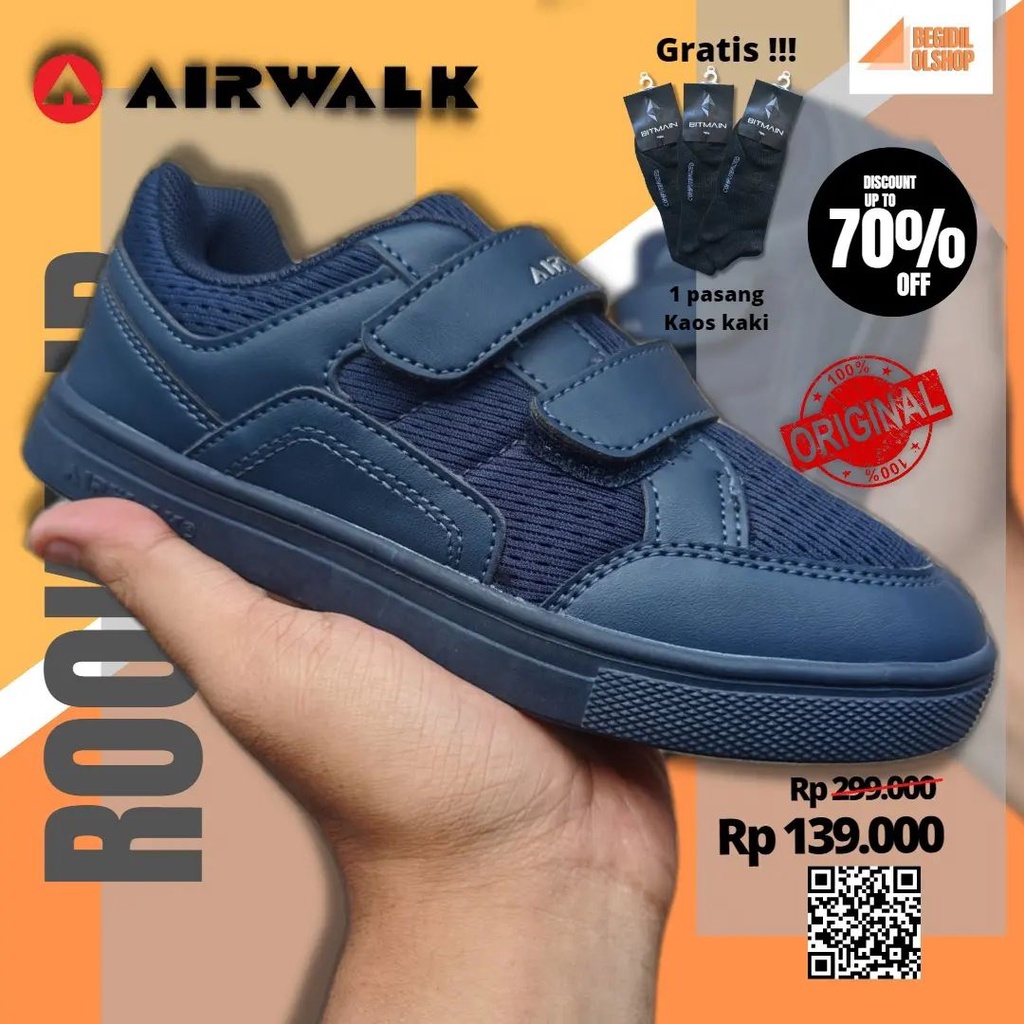 Jual Airwalk Rooke Kids Original | Shopee Indonesia
