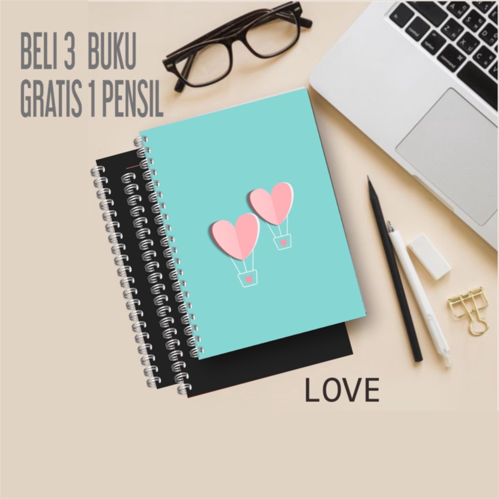 Jual Notebook A5 Jurnal Book Catatan Grid Dotted Blank Line Buku Tulis ...