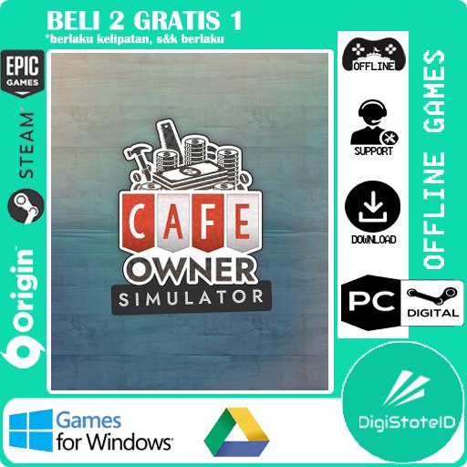 Jual Game PC Cafe Owner Simulator | Shopee Indonesia