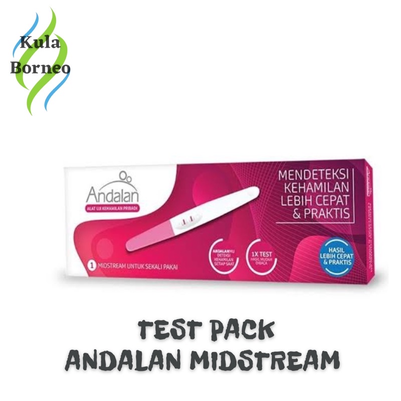 Jual Tes Kehamilan Testpack Andalan Midstream | Shopee Indonesia