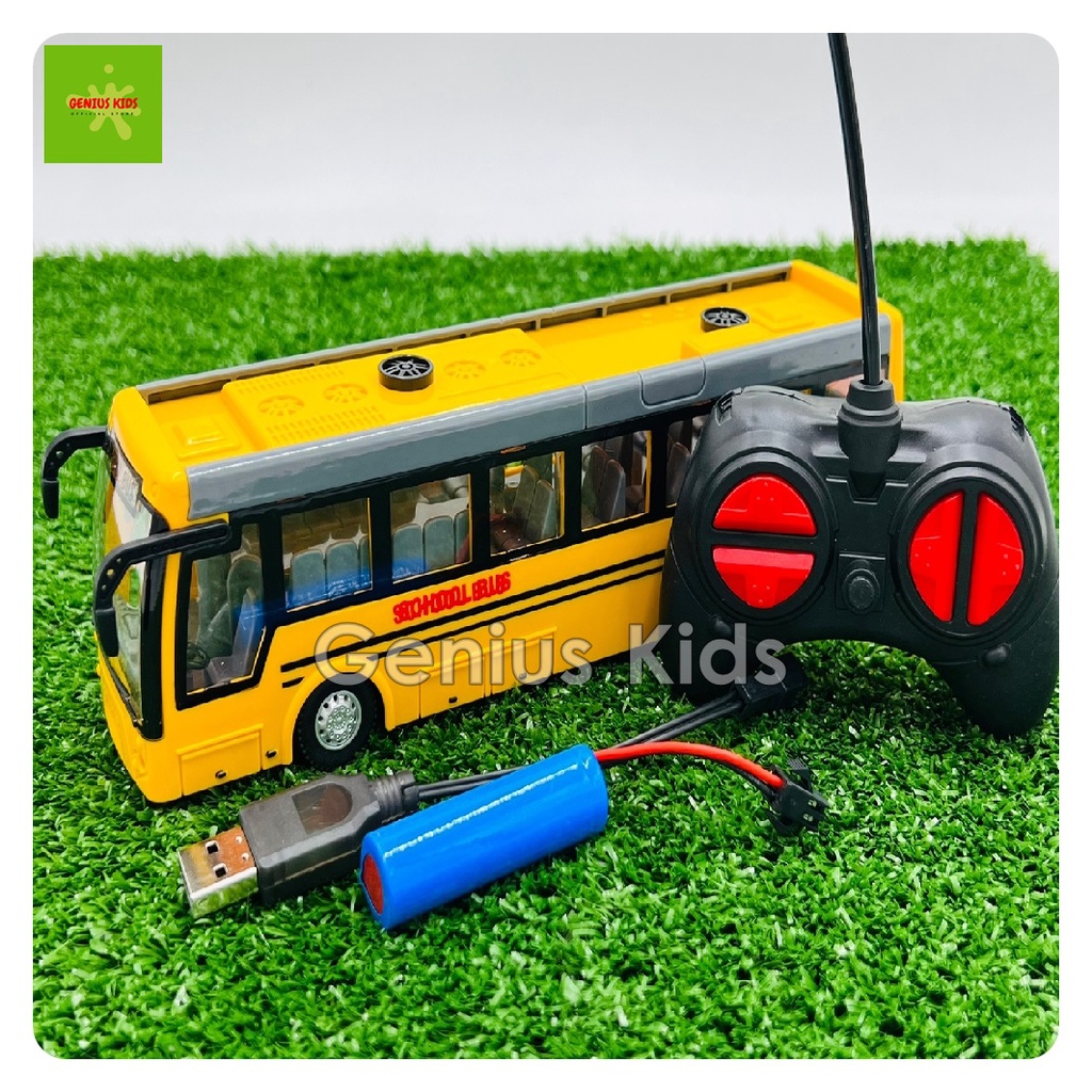 Jual MAINAN BUS REMOTE CONTROL RC CHARGER /MOBI BIS SEKOLAH /MOBIL SCHOOL BUS TOUR | Shopee ...