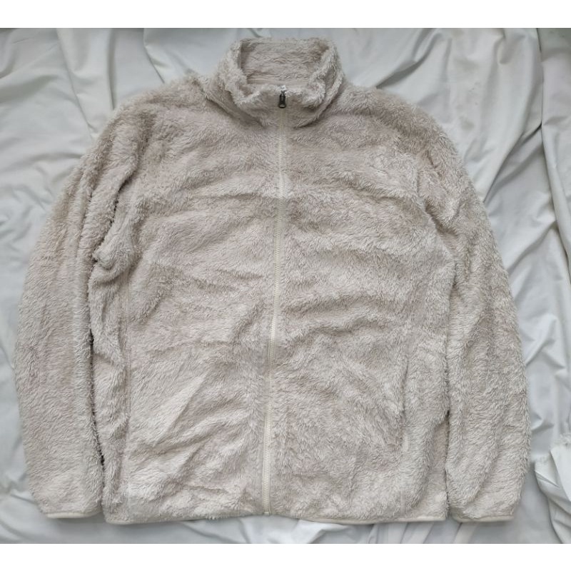Jual Jacket Uniqlo Full Sherpa Ori | Shopee Indonesia