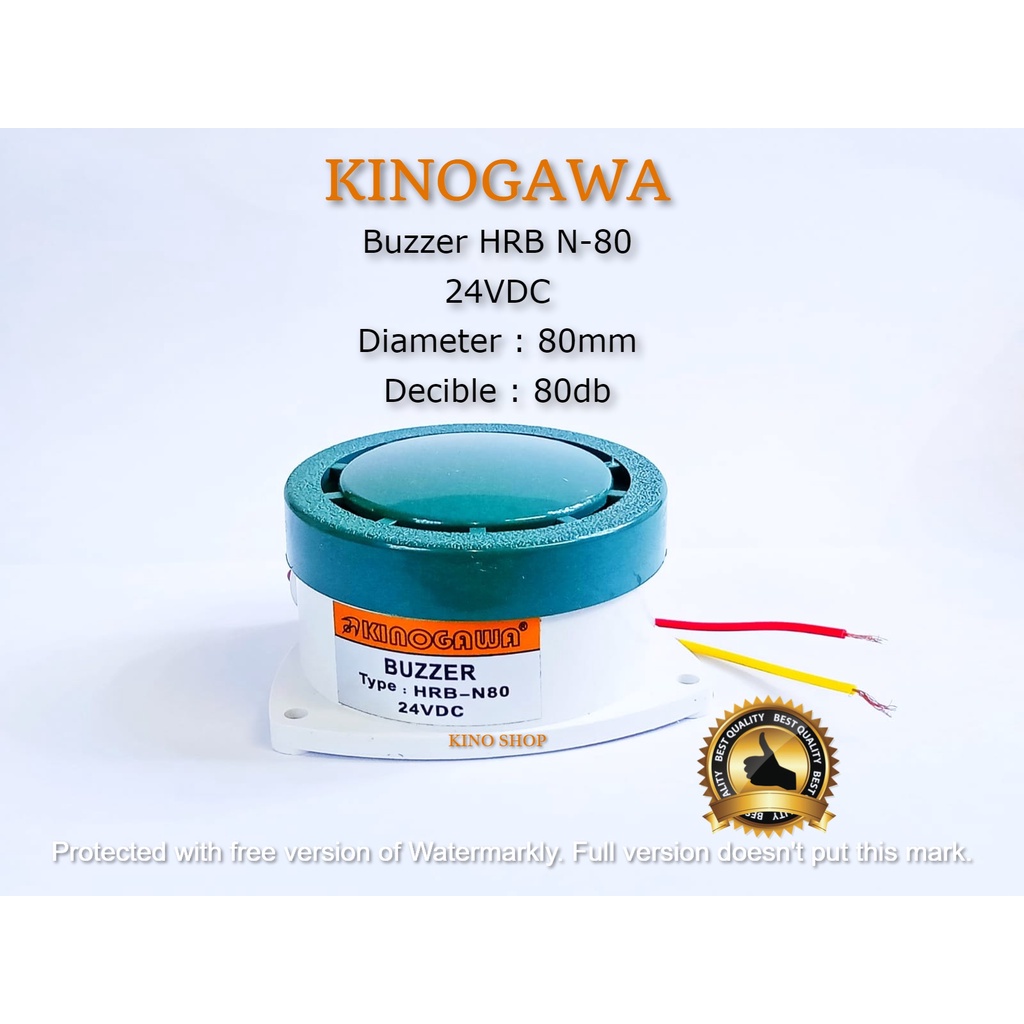 Jual Buzzer Siren N80 24V - Bel Tet alarm 24V | Shopee Indonesia