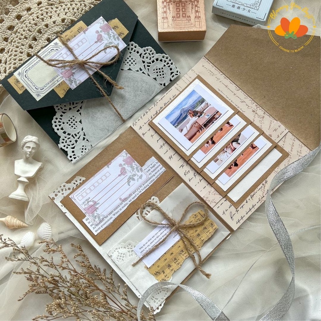 Jual story scrapbook kartu ucapan greeting card kado unik buku jurnal ...