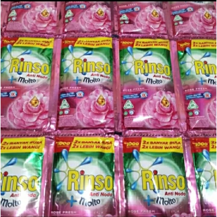 Jual Rinso Cair 1000 (1 Renceng 6 sachet) | Shopee Indonesia
