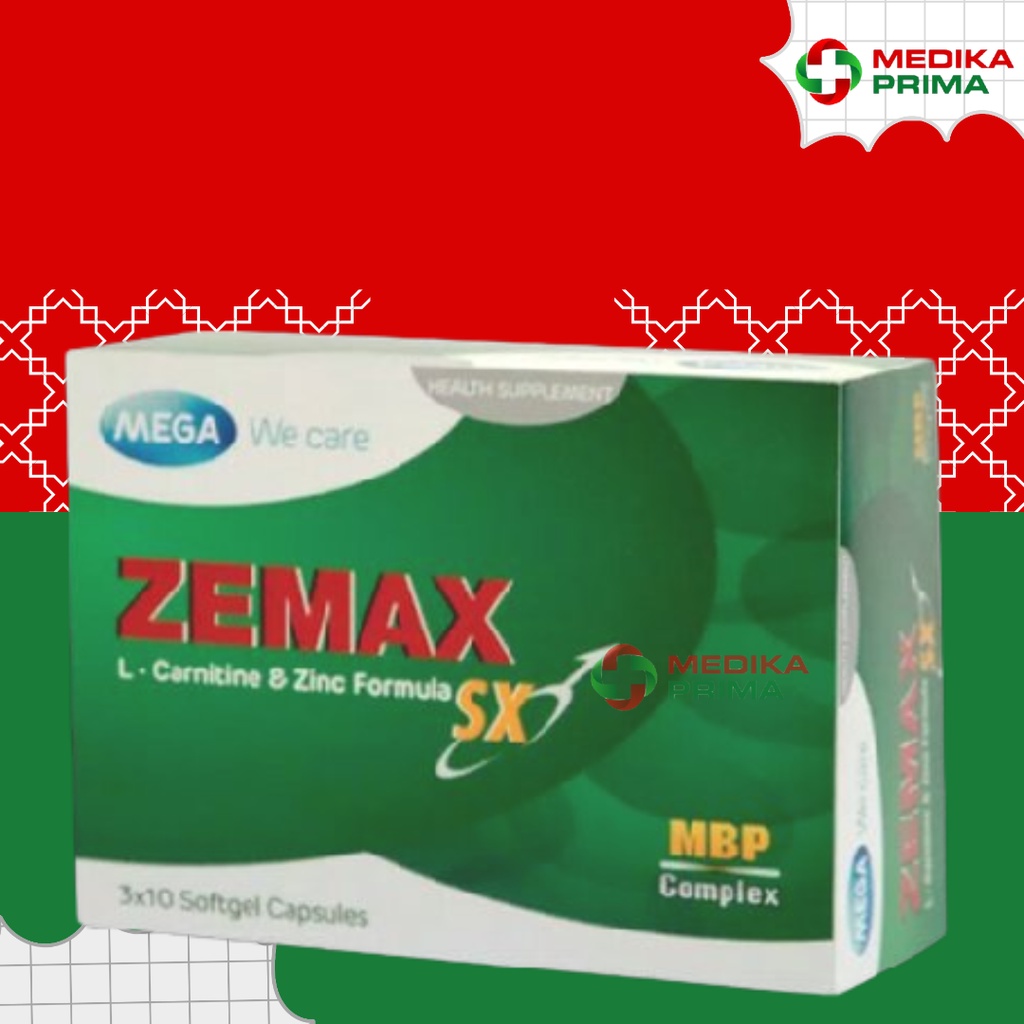 Jual MEGA WE CARE ZEMAN SX BOX 30 KAPSUL | Shopee Indonesia