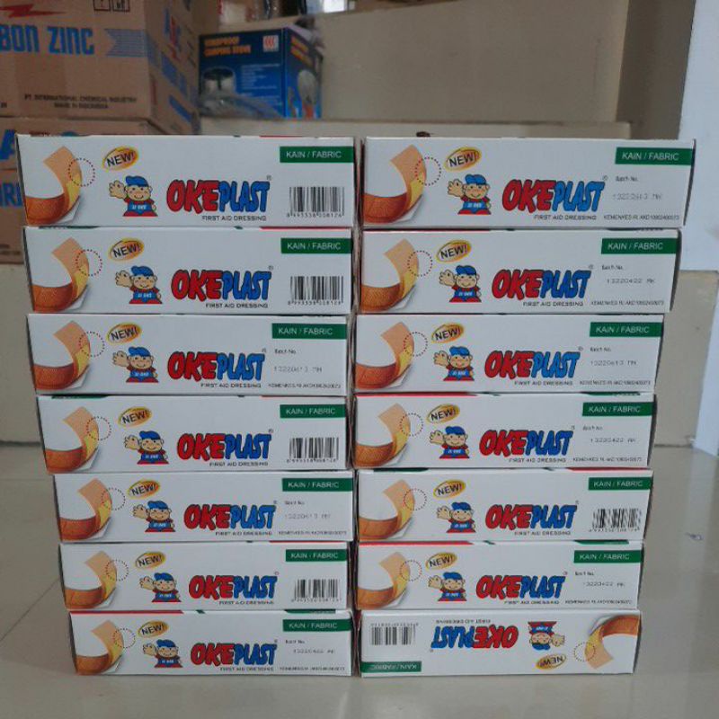 Jual Oke plaster box / okeplast / oke plast / okeplaster isi 100 ...