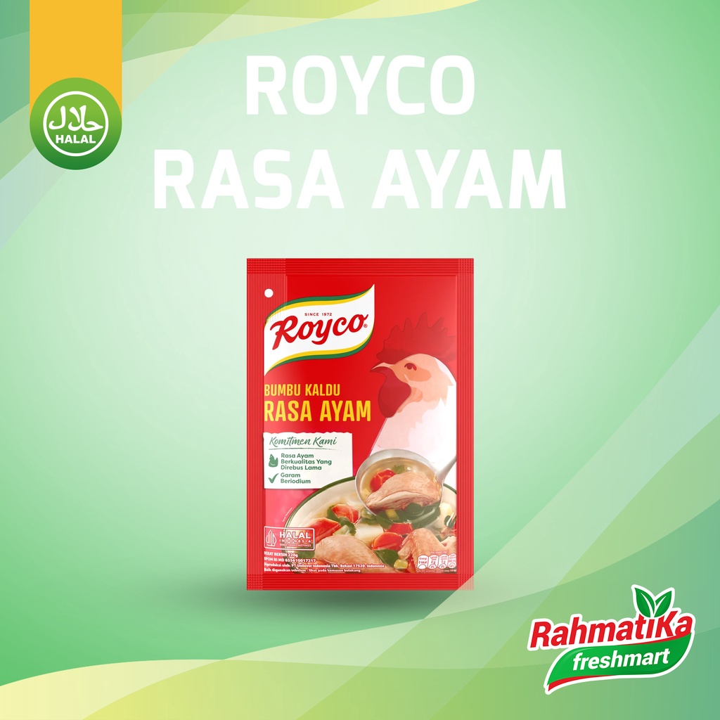 Jual Royco Ayam / Penyedap Rasa Kaldu Ayam 220 gram (Bumbu Dapur) | Shopee Indonesia
