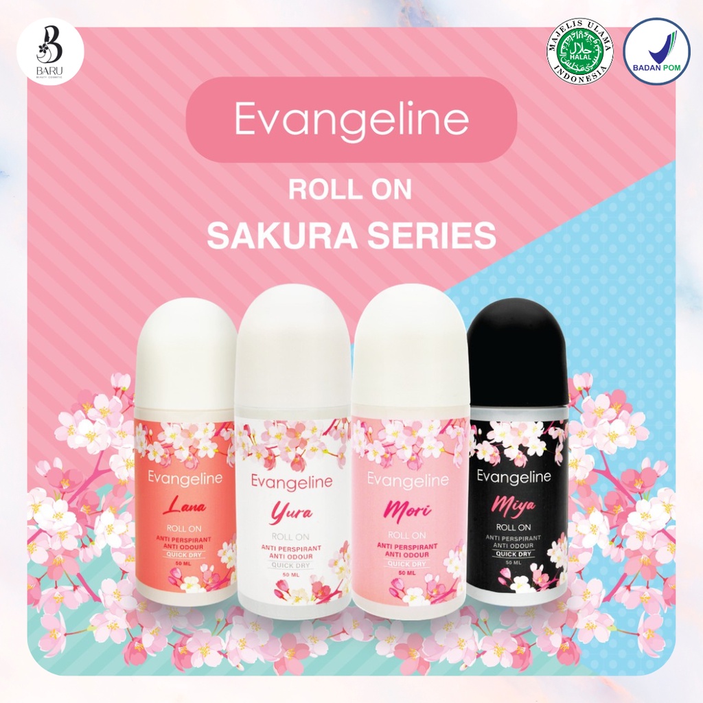 Jual EVANGELINE DEO ROLL ON | Deodorant | Deo Roll On | Perawatan Tubuh ...