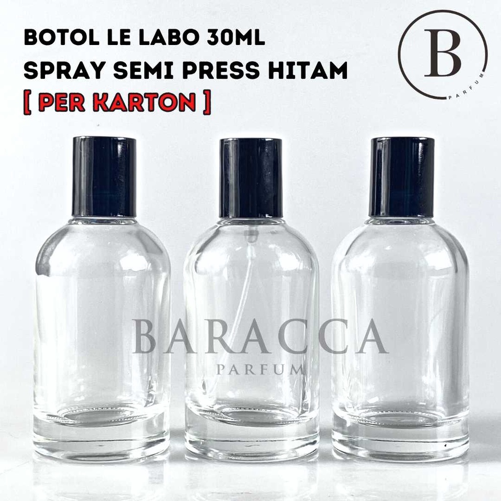 Jual Botol Parfum Le Labo 30ML Semi Press Hitam - Botol Parfum Kosong ...