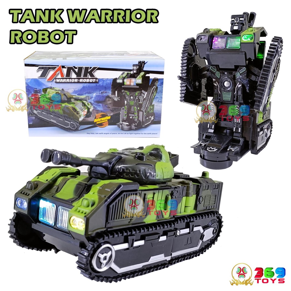 Jual MAINAN TANK WARRIOR ROBOT TANK 2 IN 1 MAINAN EDUKATIF TANK BERUBAH ...