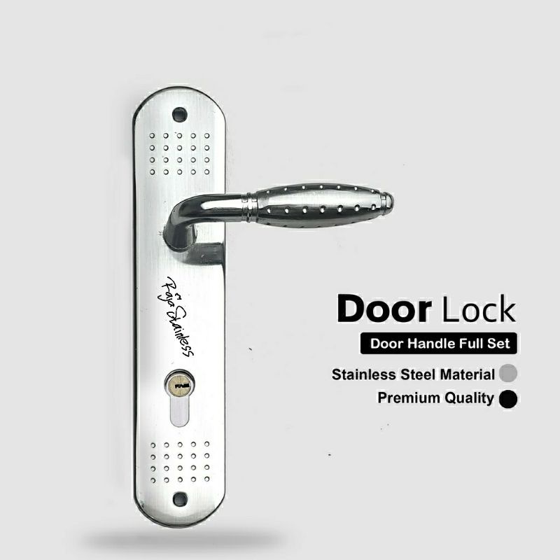 Jual Kunci pintu rumah stainless besar 25cm slot kunci pintu bodi kunci ...