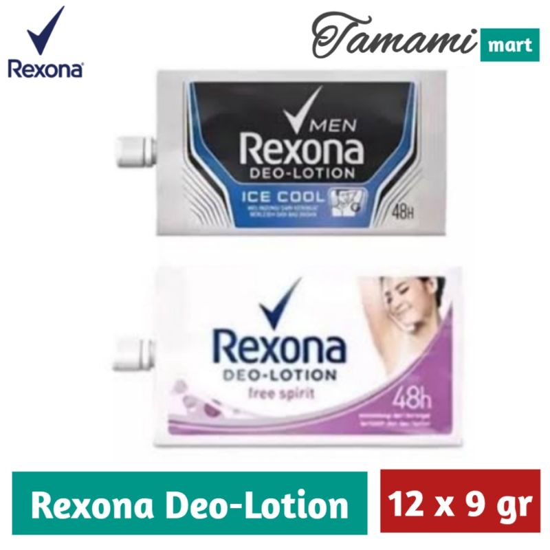 Jual Rexona sachet free spirit / ice cool renceng isi 12 x 9gr | Shopee ...