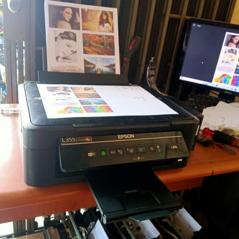 Jual PRINTER EPSON L355/L365 SCAN COPY WIFI DIRECT | Shopee Indonesia