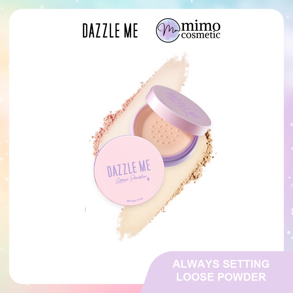 Jual DAZZLE ME Always Setting Loose Powder BPOM | Shopee Indonesia