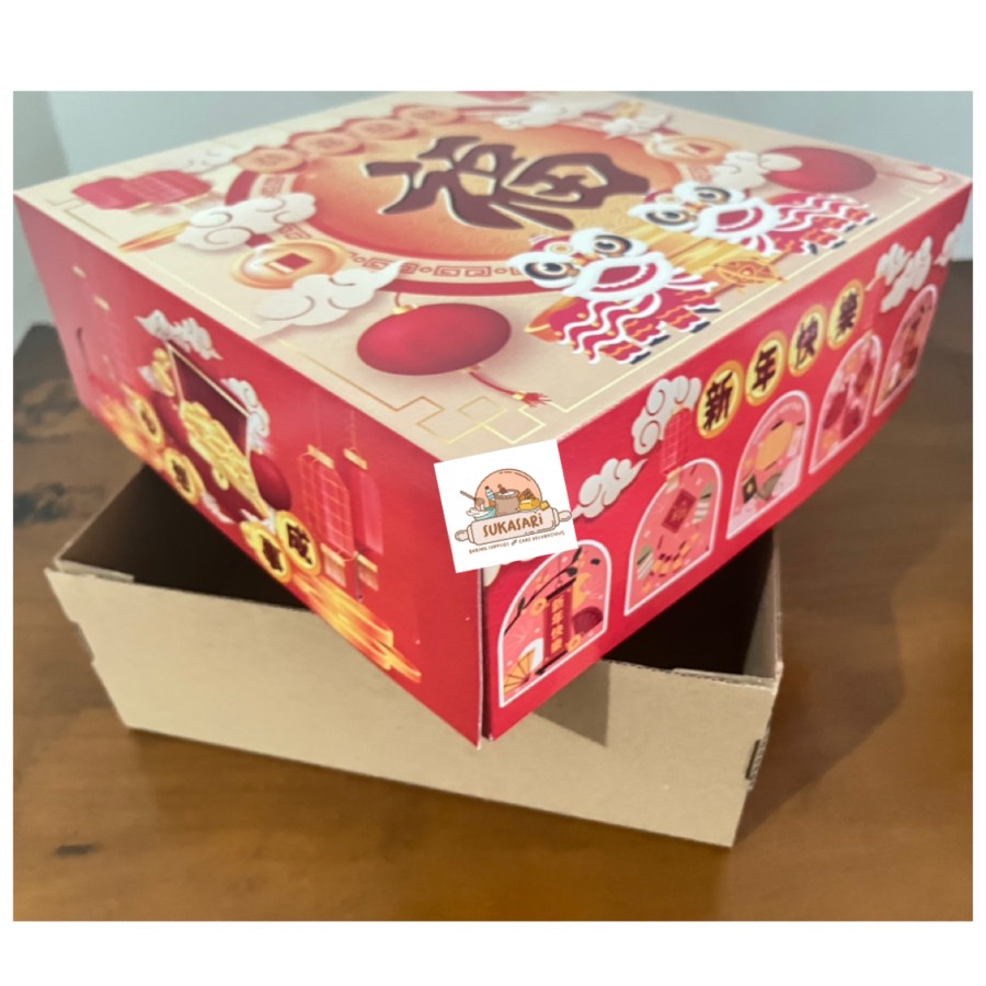 Jual Dus Imlek 25x25x10 cm no(20) box imlek packaging kotak kue lapis box kue | Shopee Indonesia
