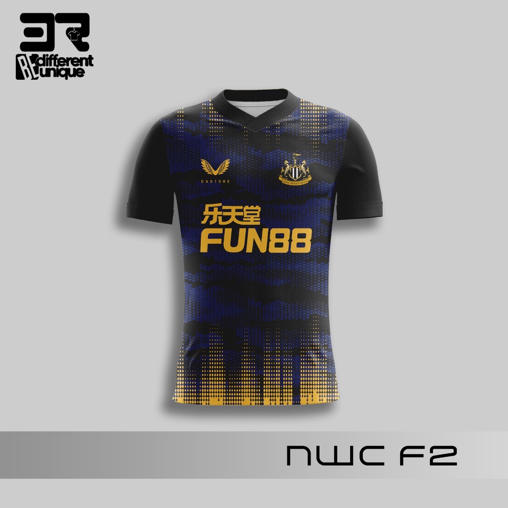 Jual Kaos Jersey Fantasy Dryfit Wave 3R Team Newcastle United F2 ...