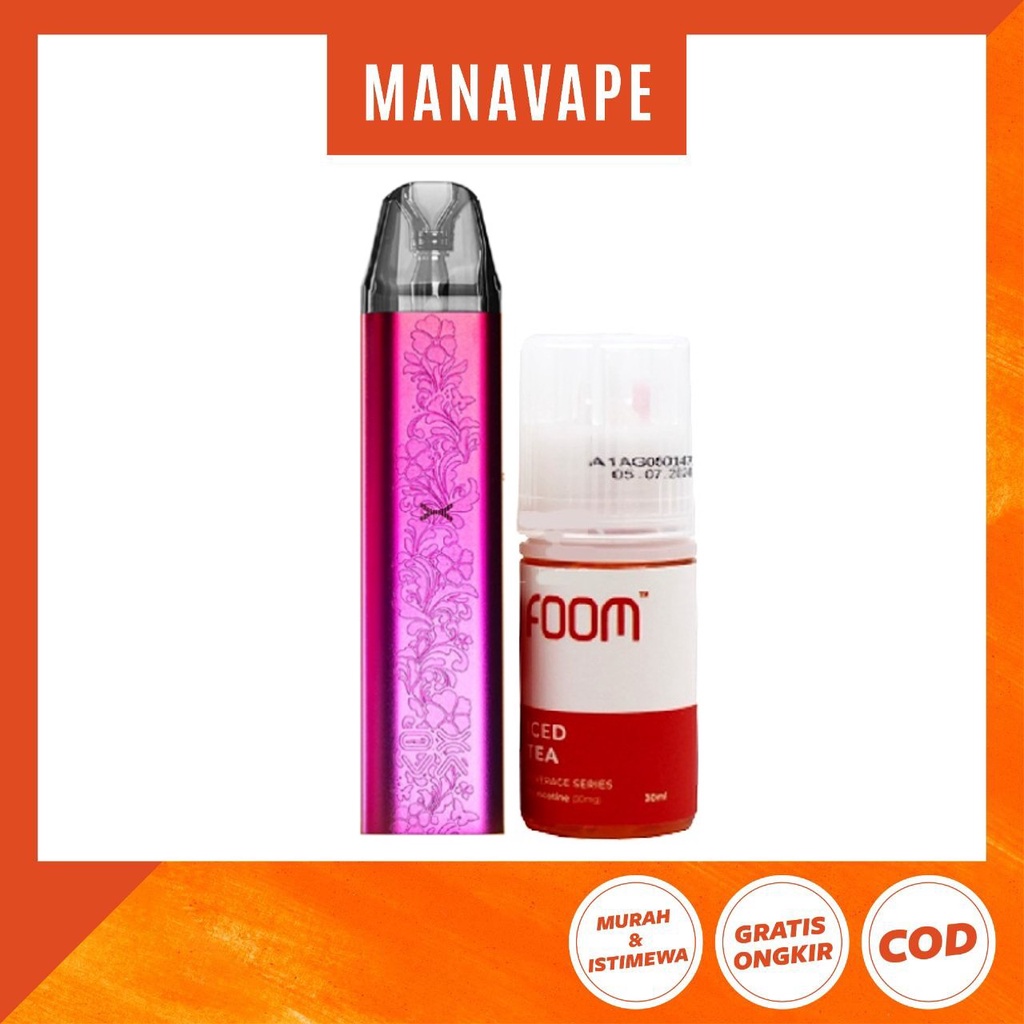 Jual OXVA XLIM SE BONUS KIT POD AUTHENTIC + LIQUID FOOM SALT NIC 30ML ...