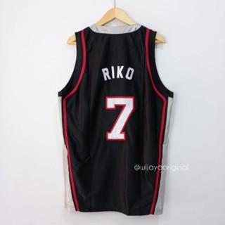 Jual JERSEY BASKET IBL REPRO ASPAC TEXMACO #7 RIKO HANTONO - HITAM ...