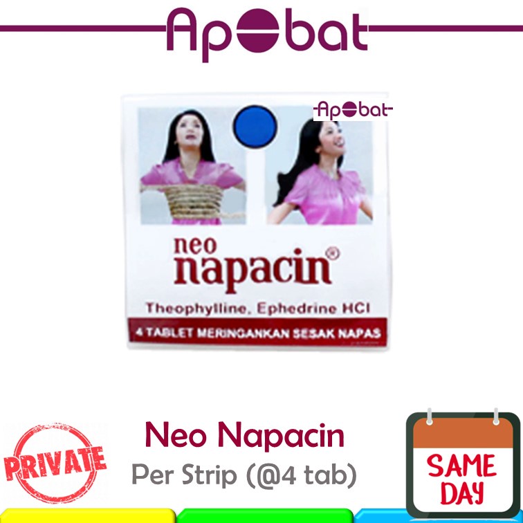 Jual - ApObat - Neo Napacin STRIP Obat Sesak Nafas Asma Tablet Sesek ...