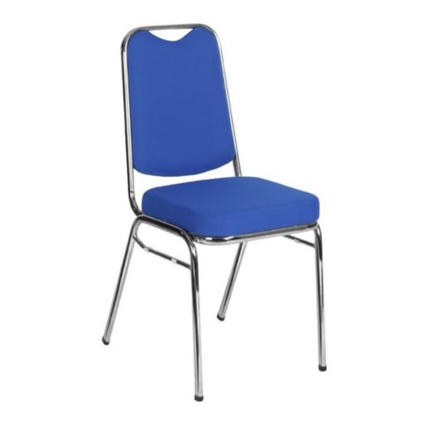 Jual Kursi Merah Biru Kantor/ Kursi Pesta Susun Kaki Besi Frontline ...