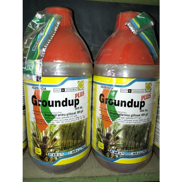 Jual grounduplus 365 sl glifosat herbisida 1liter | Shopee Indonesia