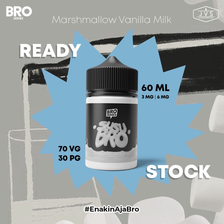 Jual SUSU BRO ORIGINAL 60ML by JVS x HERO57 | Shopee Indonesia