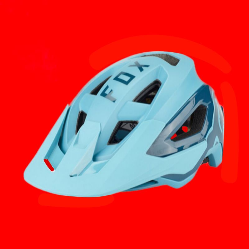 Jual FOX SPEEDFRAME PRO MIPS HELMET SULPHUR BLUE - FOX HELM SEPEDA SIZE ...