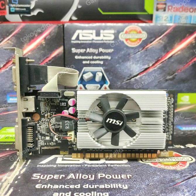 Jual Vga Card Nvidia Geforce Gt 210 Msi 1Gb 64Bit Ddr3 Normal Non Cod | Shopee Indonesia