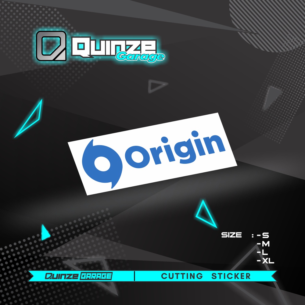 Jual Stiker Origin | Sticker Origin | Cutting Sticker Origin | Shopee ...