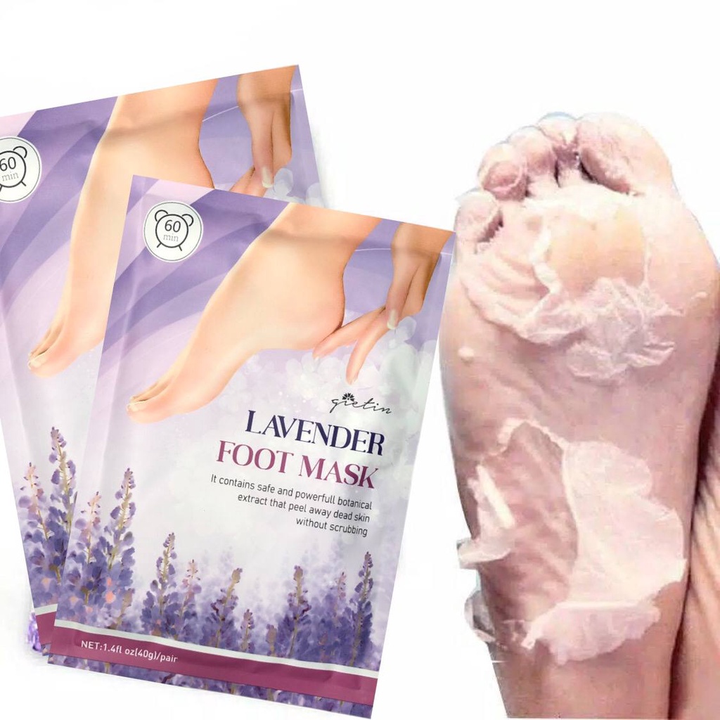 Jual VIP - Gietin Foot Mask Lavender Masker Kaki Foot Peeling ...