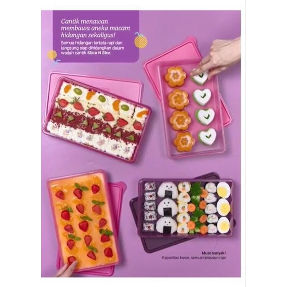 Jual tempat kue slice n stor Tupperware | Shopee Indonesia