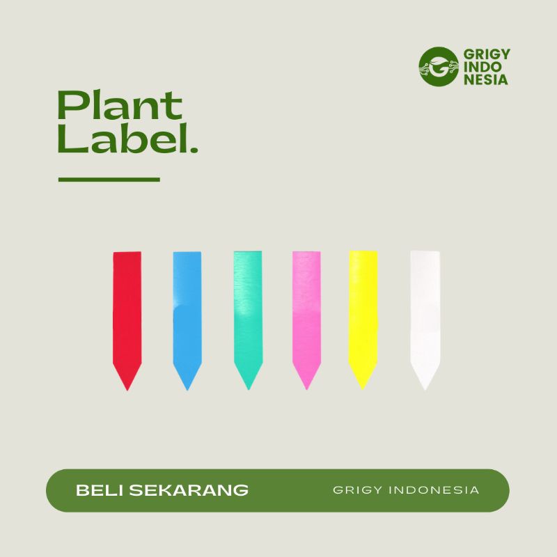 Jual LABEL TANAMAN - PLANT LABEL - PENANDA TANAMAN | Shopee Indonesia