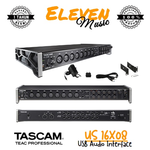 Jual Tascam Us16x08 US 16x08 USB Audio Interface Original | Shopee ...