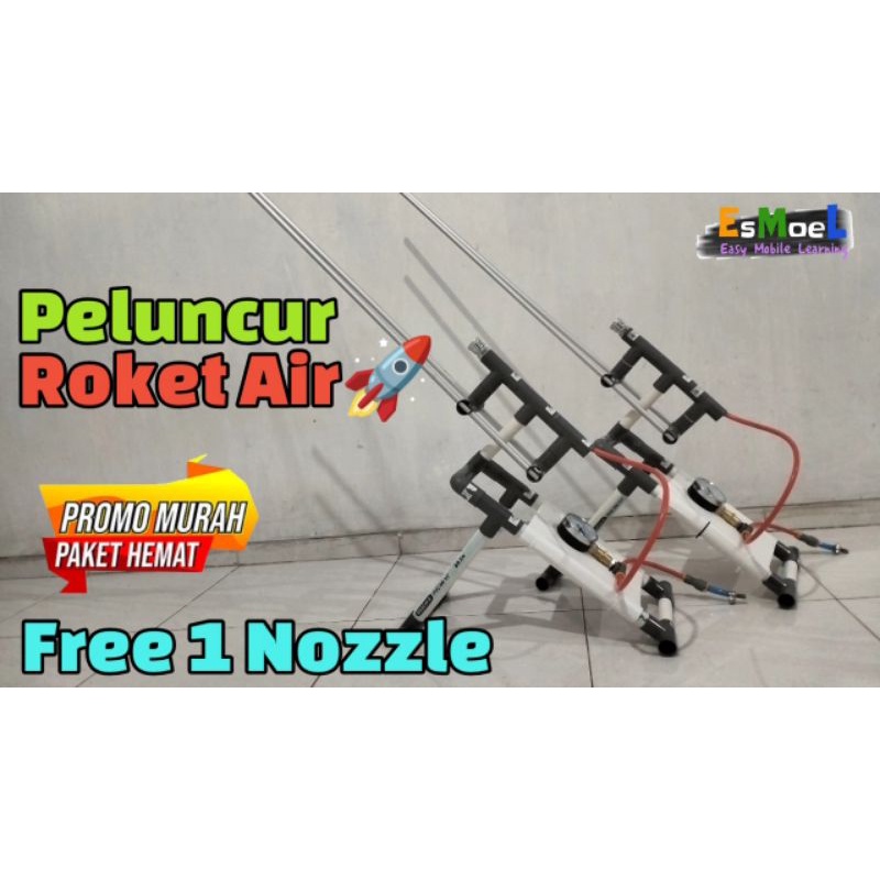 Jual Peluncur Roket Air Free 1 Nozzle (Water Rocket Launcher) | Shopee ...