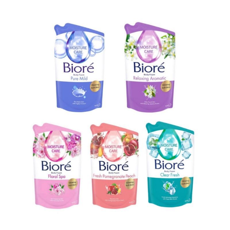 Jual Biore Body Foam Refill 450ml / 400ml | Shopee Indonesia
