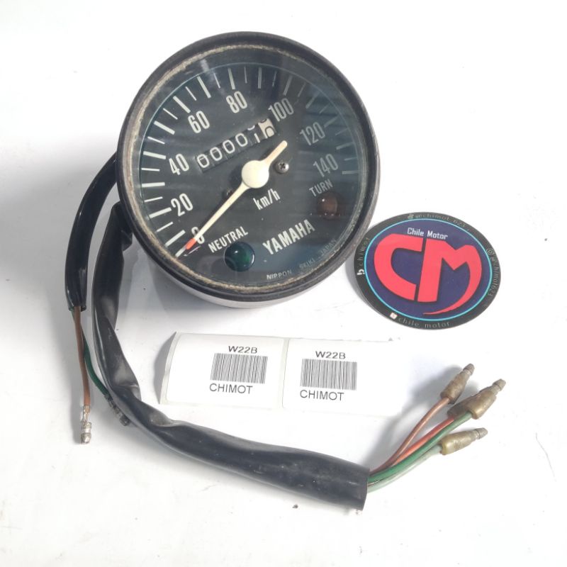 Jual Speedometer Spedometer Spidometer Yamaha DTX DT 100 Original ...
