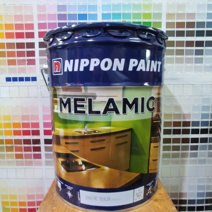 Jual NIPPON MELAMIC CLEAR 1200 & MATT CLEAR 1250 VERNIS KAYU 20 LITER ...